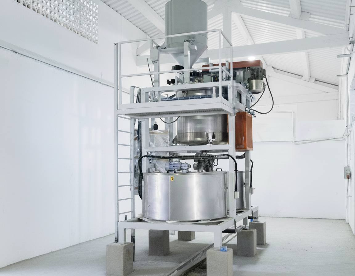 EasyGlue line and two EasyMix Magnum machines - Mabesal